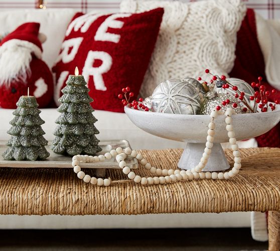 Malibu Rectangular Woven Coffee Table | Pottery Barn