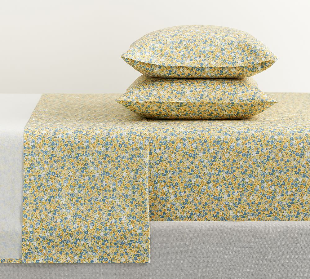 Ditsy Floral Percale Sheet Set | Pottery Barn