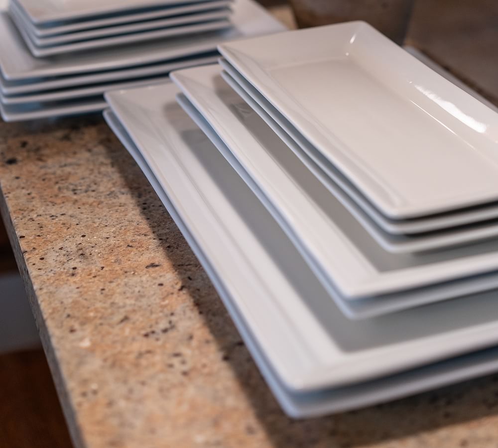 BIA Square Porcelain Platter | Pottery Barn