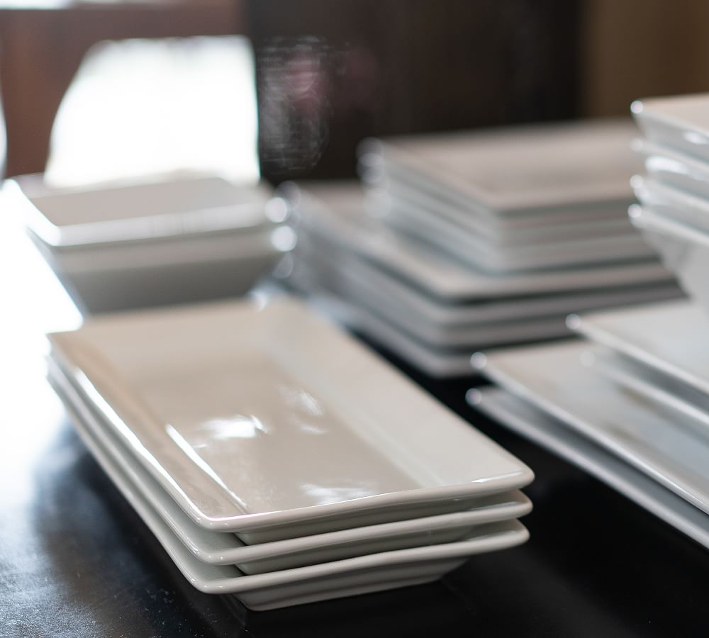 BIA Square Porcelain Platter | Pottery Barn