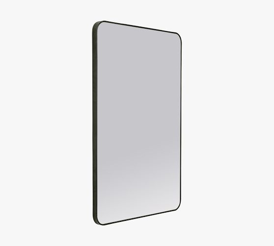 Slim Profile Rounded Edge Mirror | Pottery Barn