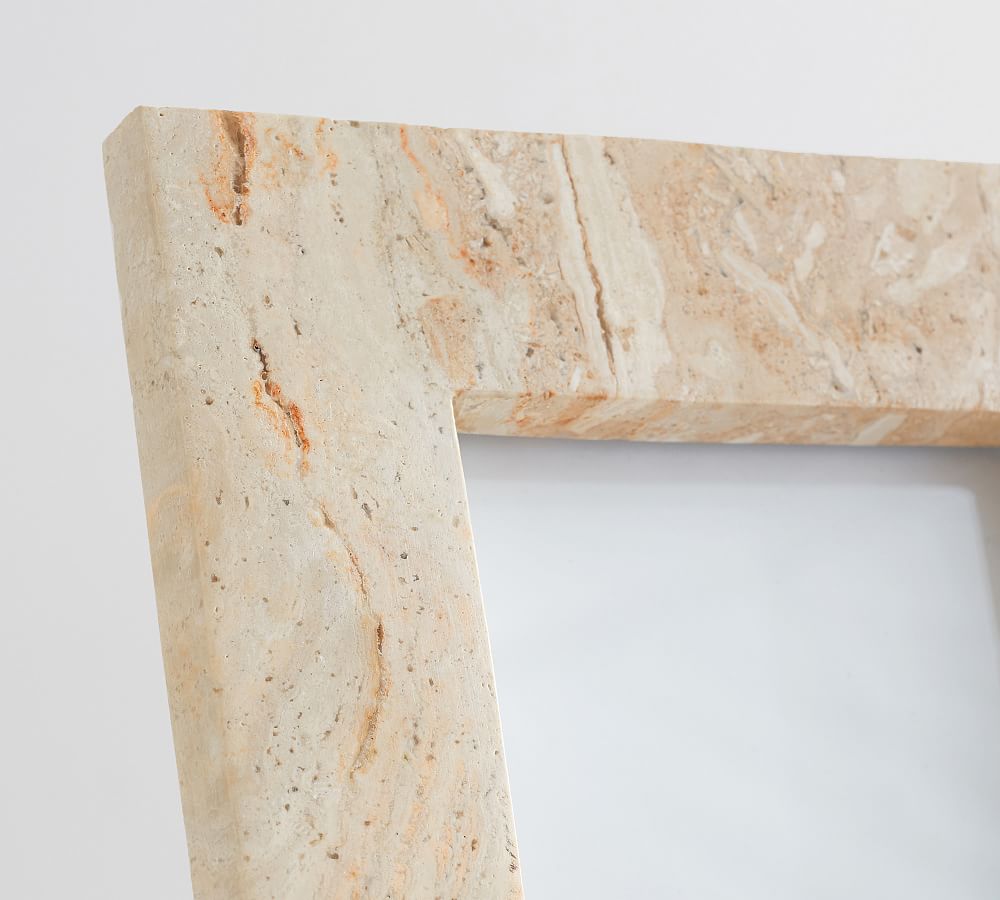 Travertine Stone Frames | Pottery Barn