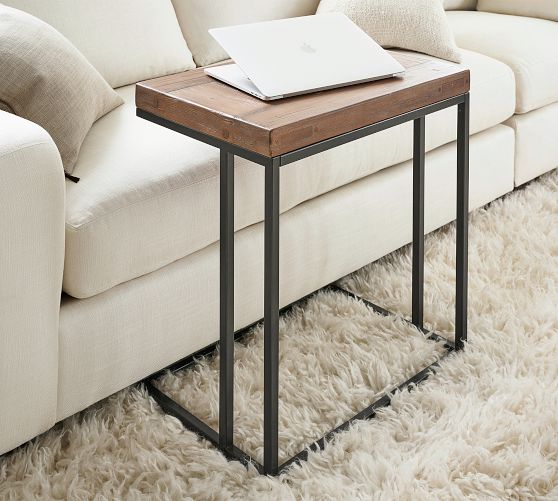 Malcolm Rectangular C-Table | Pottery Barn