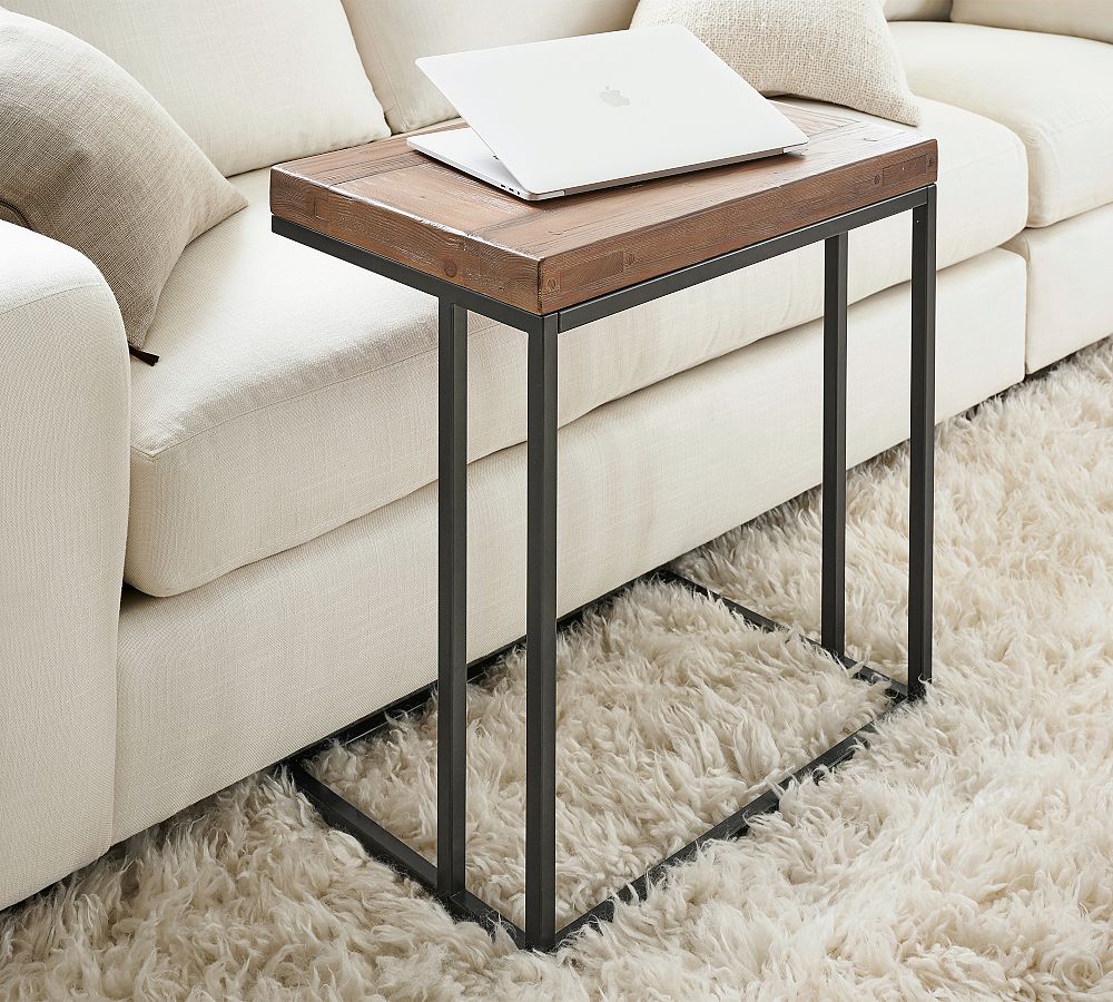 Malcolm Rectangular C-Table | Pottery Barn