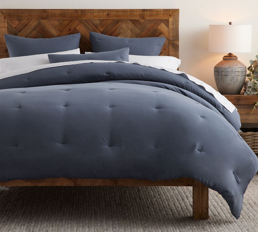 Dream Brushed Cotton Comforter | Pottery Barn