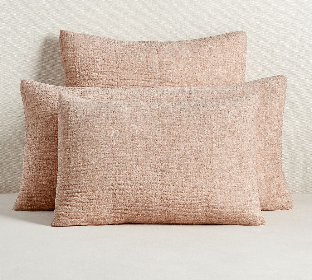 Cloud Cotton/Linen Sham | Pottery Barn