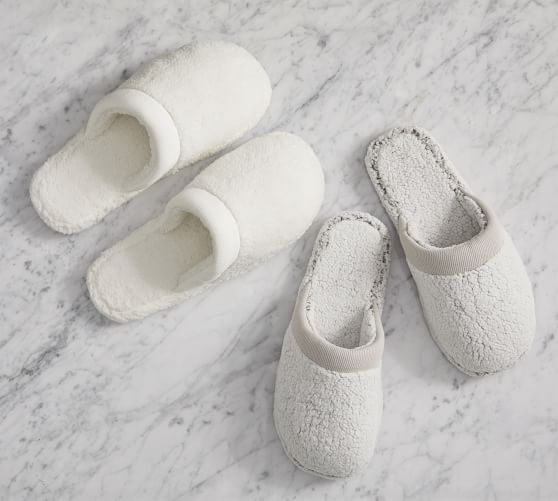 Coziest Sherpa Slippers | Pottery Barn