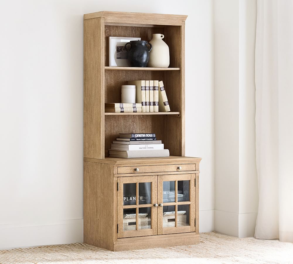 Livingston Lateral File Bookcase | Pottery Barn
