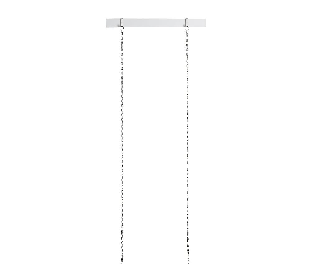 Hanging Picture Frame Rail - White | Pottery Barn