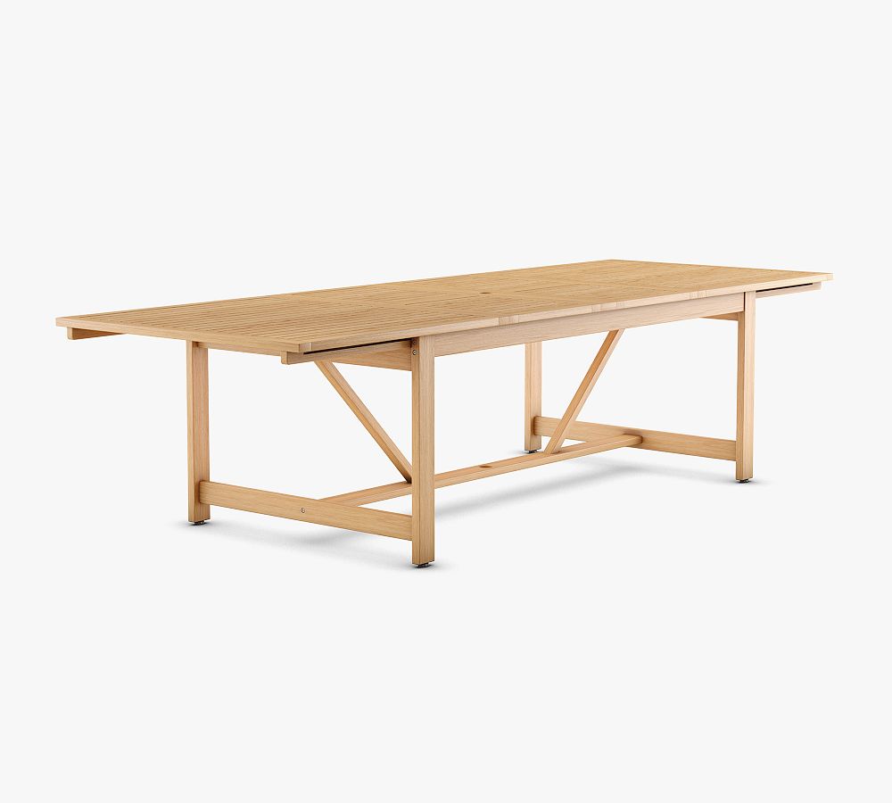 Pimenta FSC® Eucalyptus Rectangular Outdoor Dining Table | Pottery Barn