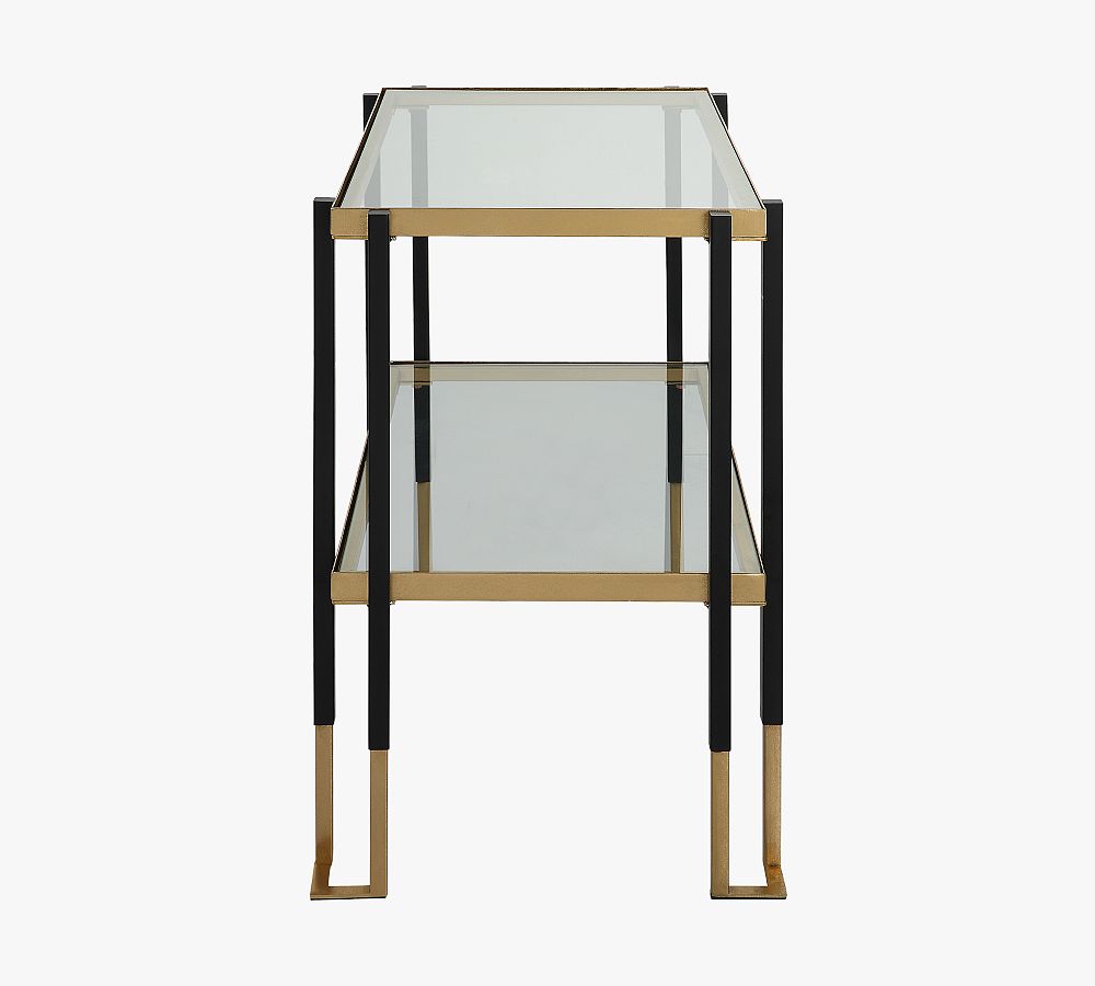 Keller Glass Accent Table | Pottery Barn