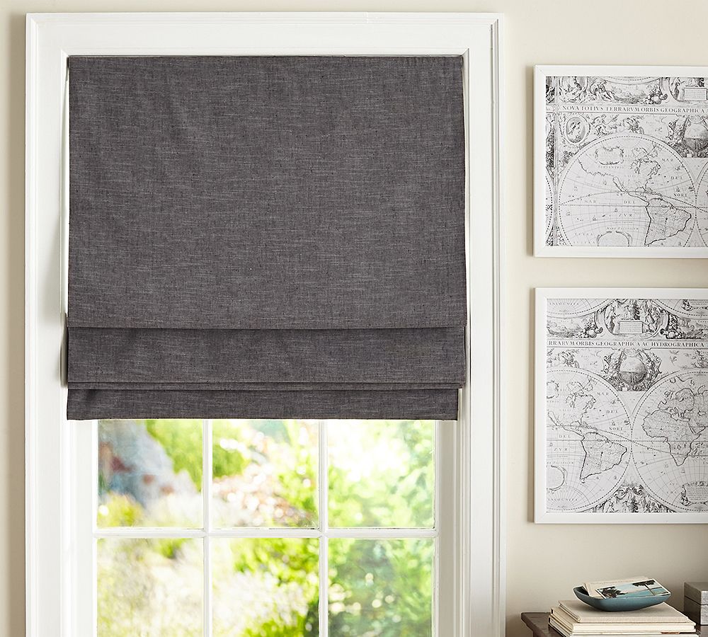 Pottery Barn Roman Shade