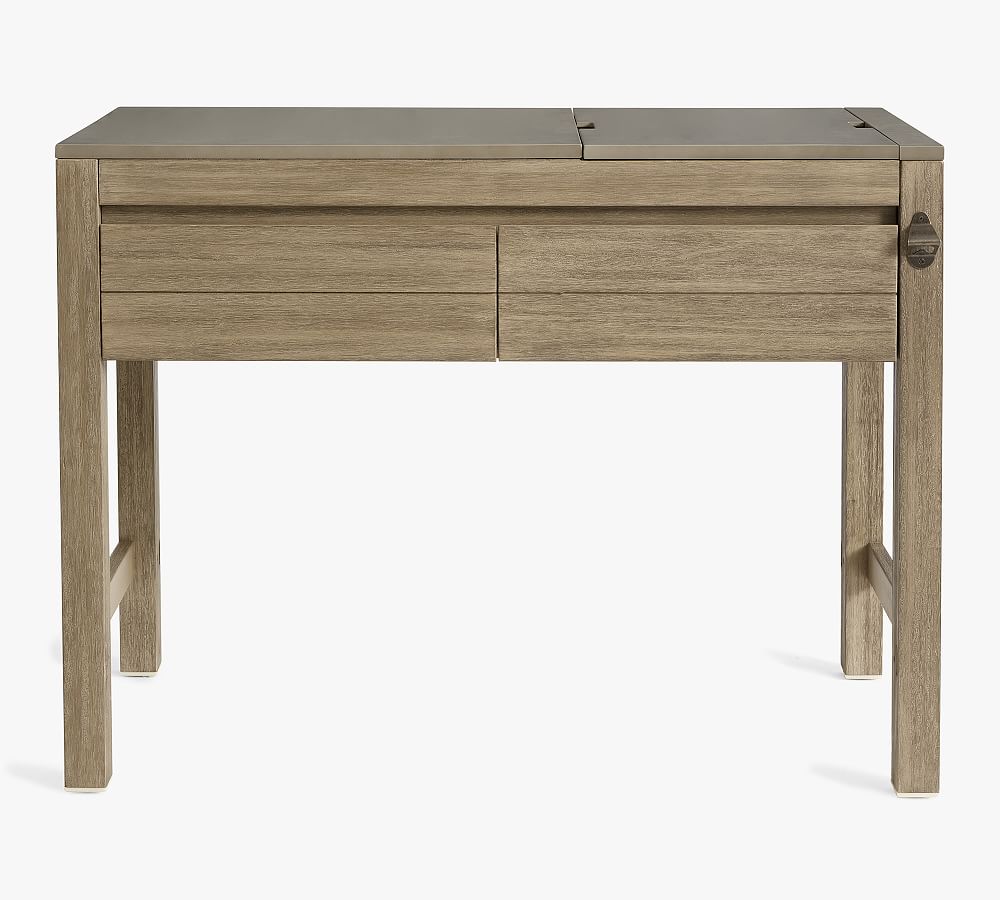 Indio FSC® Eucalyptus Outdoor Kitchen Island | Pottery Barn