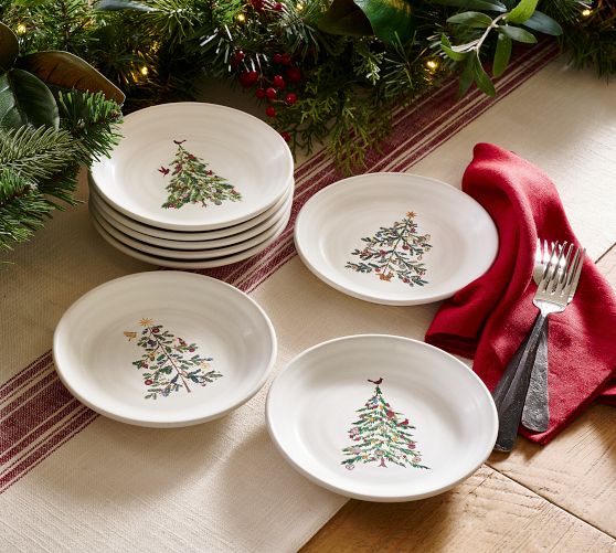 Christmas in the Country Dinnerware Collection | Pottery Barn
