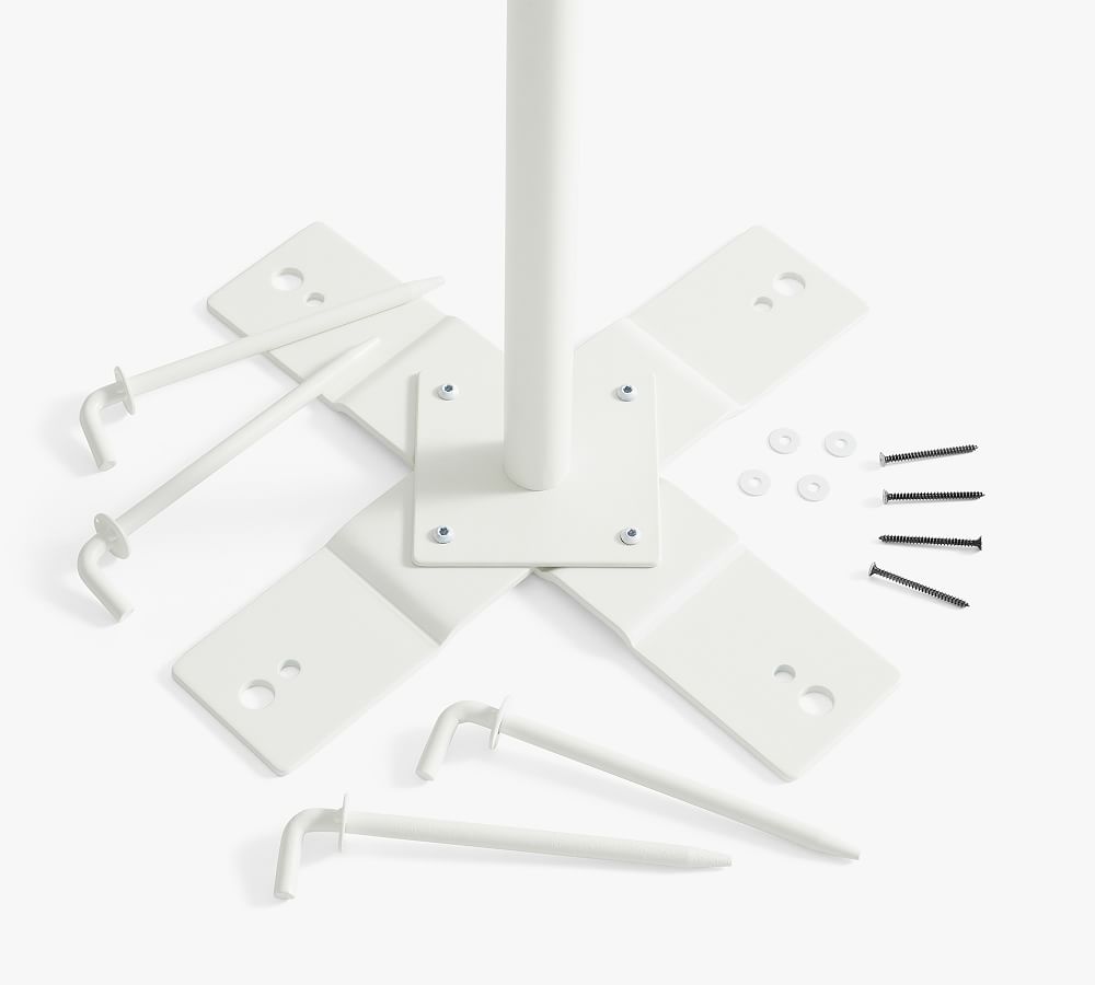 Outdoor Standing String Light Posts - Set of 2 | Pottery Barn