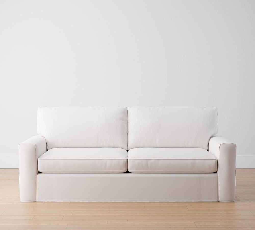 Pearce Square Arm Slipcovered Fabric Sofa Collection | Pottery Barn