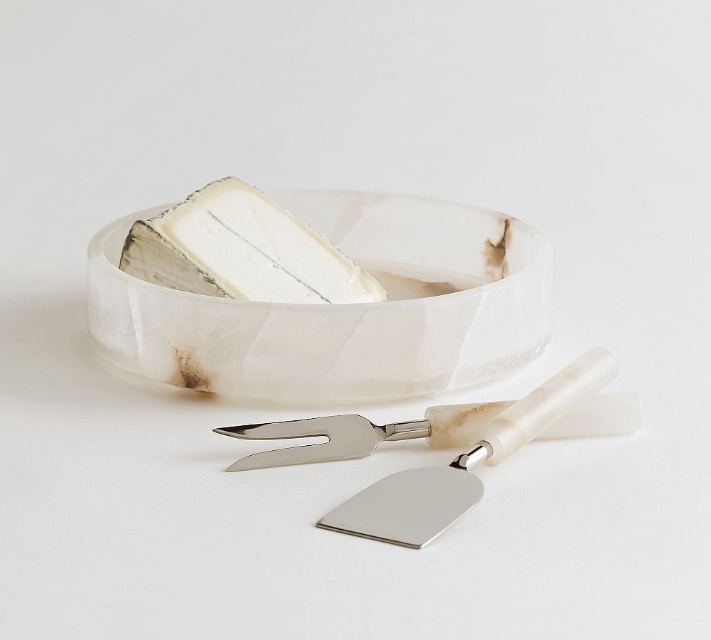Alabaster Cheese Knives - Set of 2 | Pottery Barn