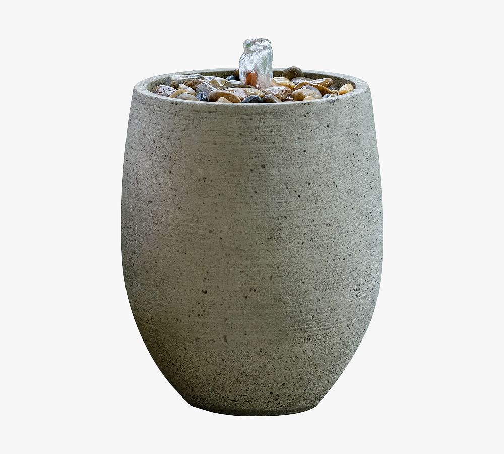 Ula Round Fountain | Pottery Barn