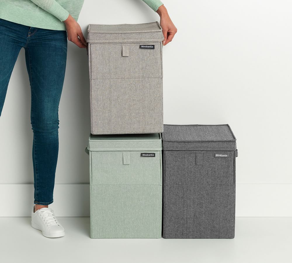 Brabantia 9.2 Gallon Laundry Box | Pottery Barn