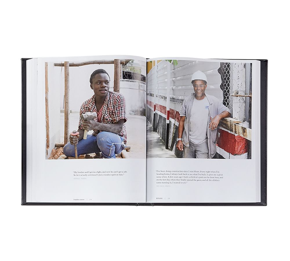 Humans by Brandon Stanton Leather-Bound Book | Pottery Barn