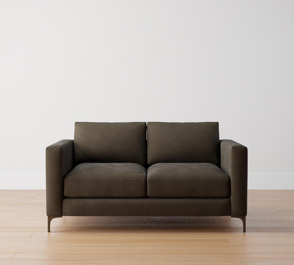 Jake Leather Sofa | Pottery Barn