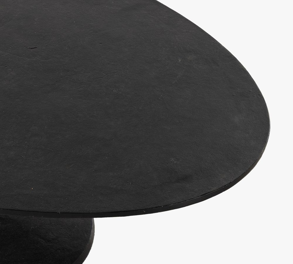 Collier Metal Oval Coffee Table | Pottery Barn