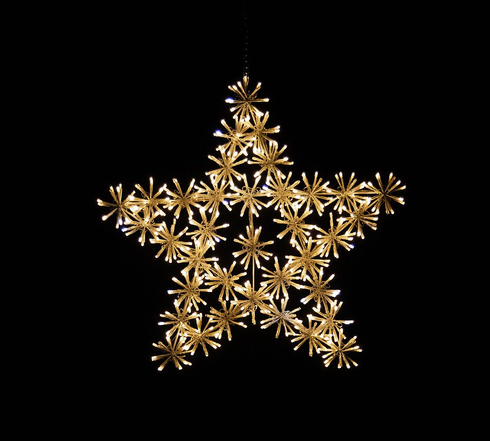 Lit Twinkling Cluster Star | Pottery Barn