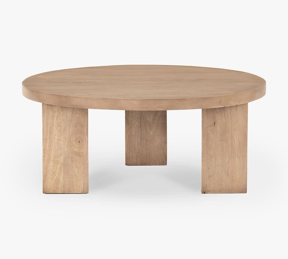 Hamlete Round Coffee Table | Pottery Barn