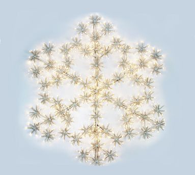 Lit Cluster Snowflake | Pottery Barn