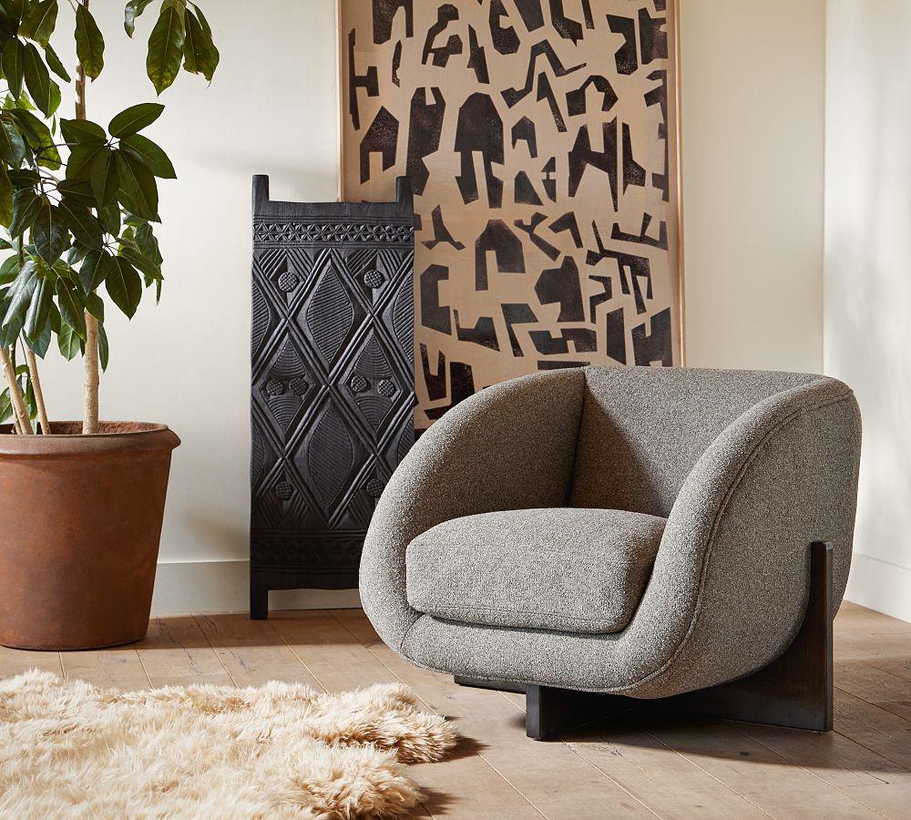 Patton Large Lambskin Hide Rug | Pottery Barn