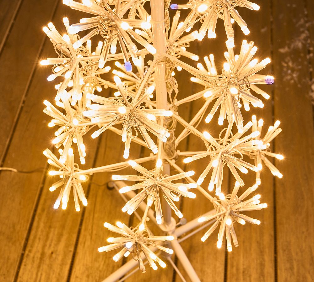 Lit Slim Snowflake Tree | Pottery Barn