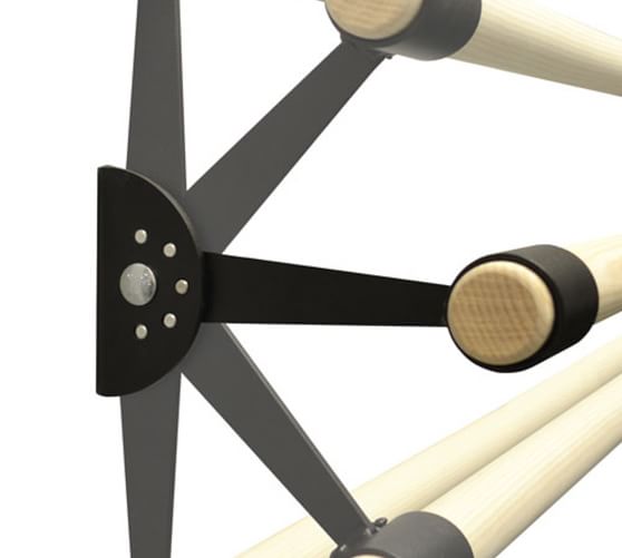 Wooden Hinged Sit Up Bar | Pottery Barn