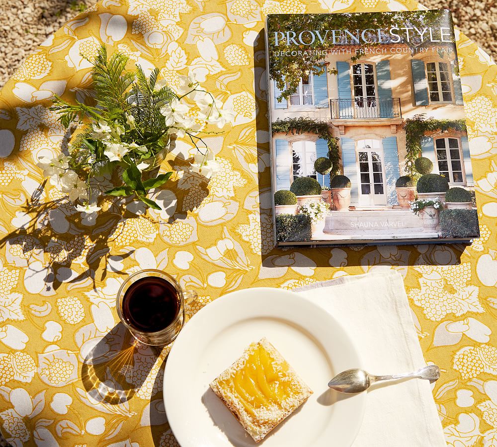 Camille Cotton Tablecloth | Pottery Barn