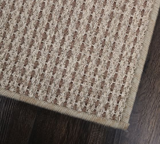 Custom Petite Striped Sisal Rug | Pottery Barn