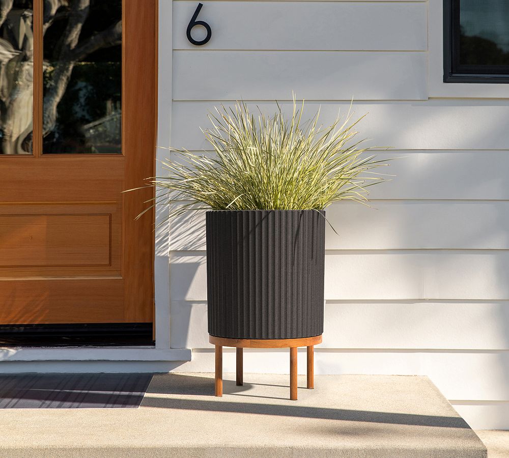 Modern Eco Planter with Stand | Pottery Barn