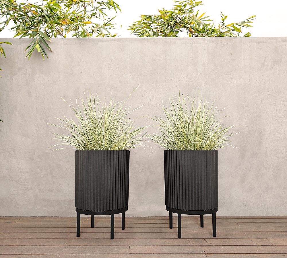 Modern Eco Planter with Stand | Pottery Barn