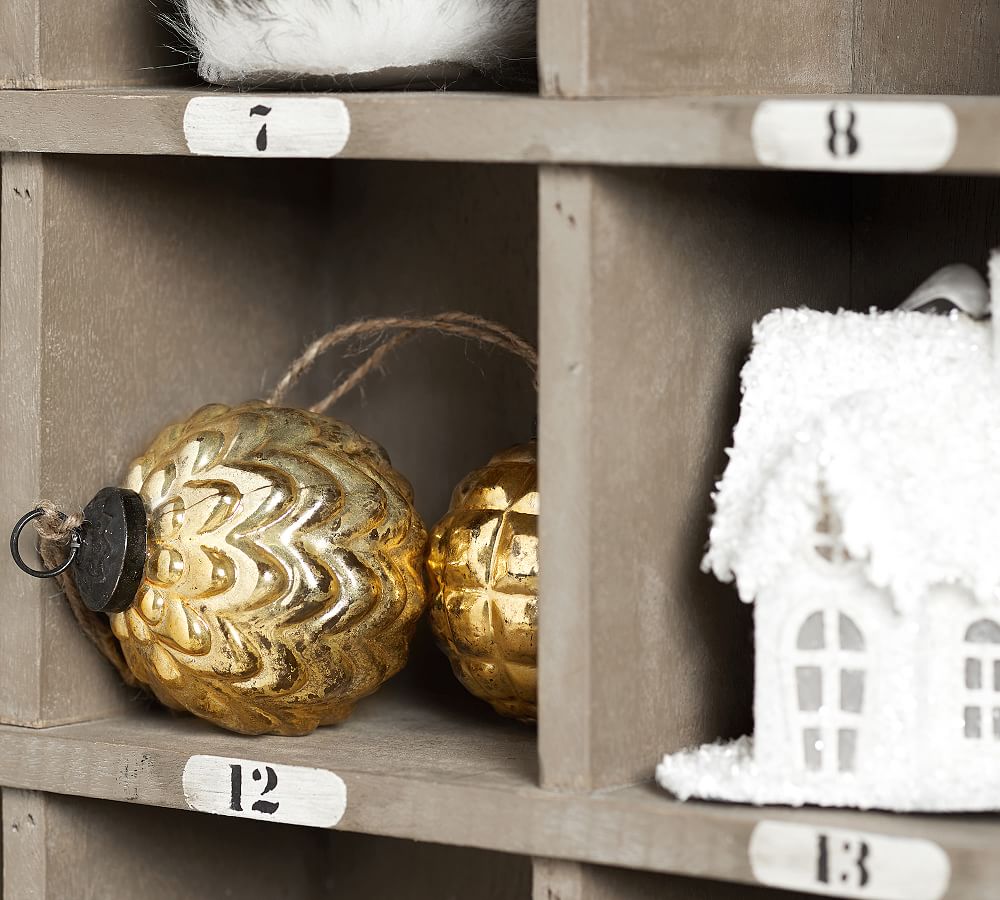 Handcrafted Wooden Cubby Display | Pottery Barn