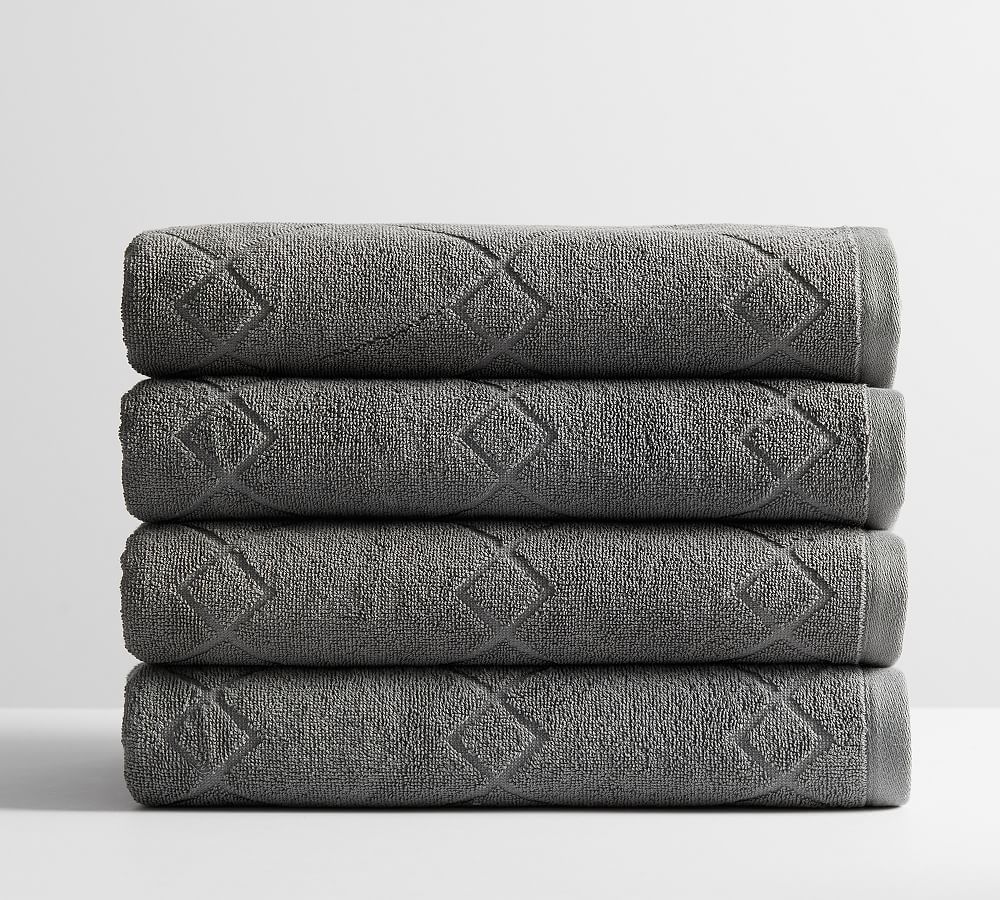 Easy Care Solid Bath Towel | Pottery Barn