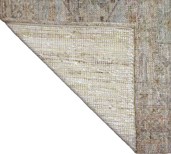 Lorre Handwoven Jute Chenille Rug | Pottery Barn