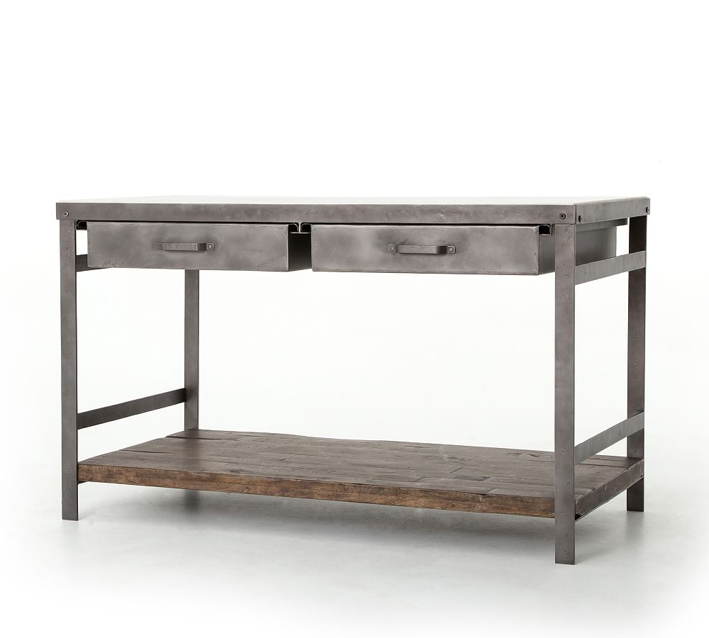 Upland Marble Kitchen Island | Pottery Barn