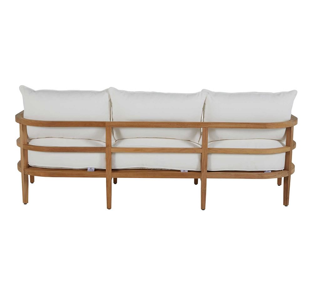 Oxeia Teak Outdoor Sofa | Pottery Barn