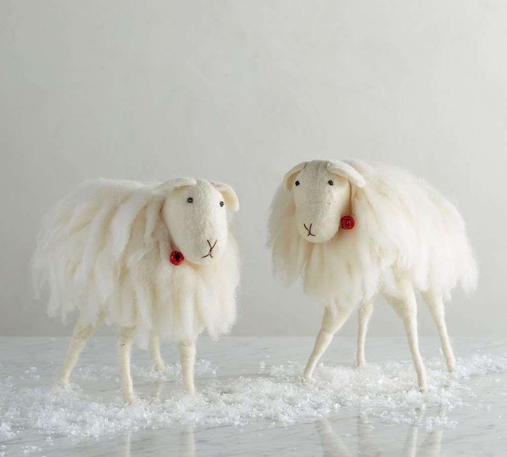 Handcrafted Wool Sheep | Pottery Barn
