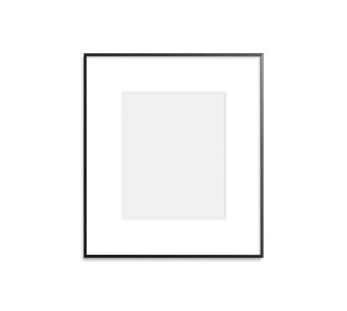 Thin Metal Gallery Frames With Mat | Pottery Barn