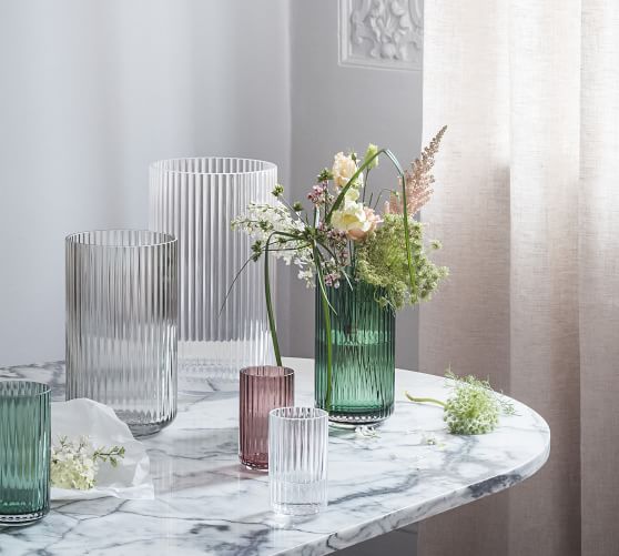Lyngby Glass Vases | Pottery Barn