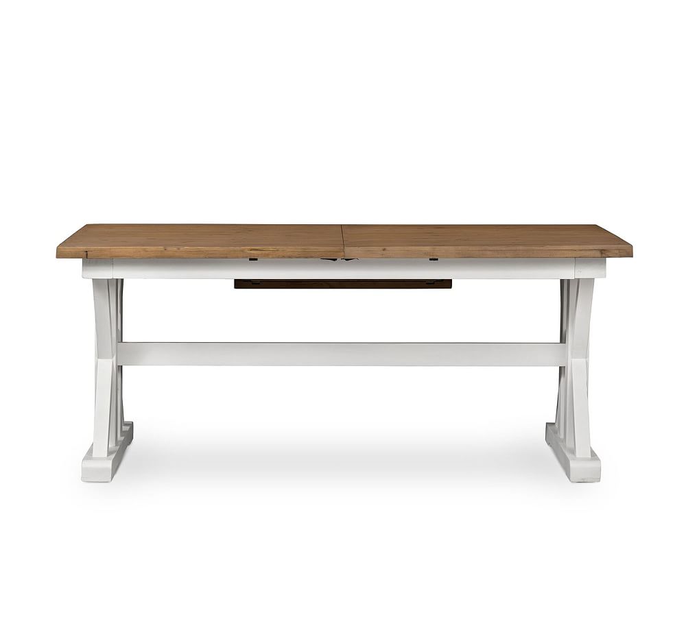 Hart Reclaimed Wood Extending Trestle Dining Table | Pottery Barn