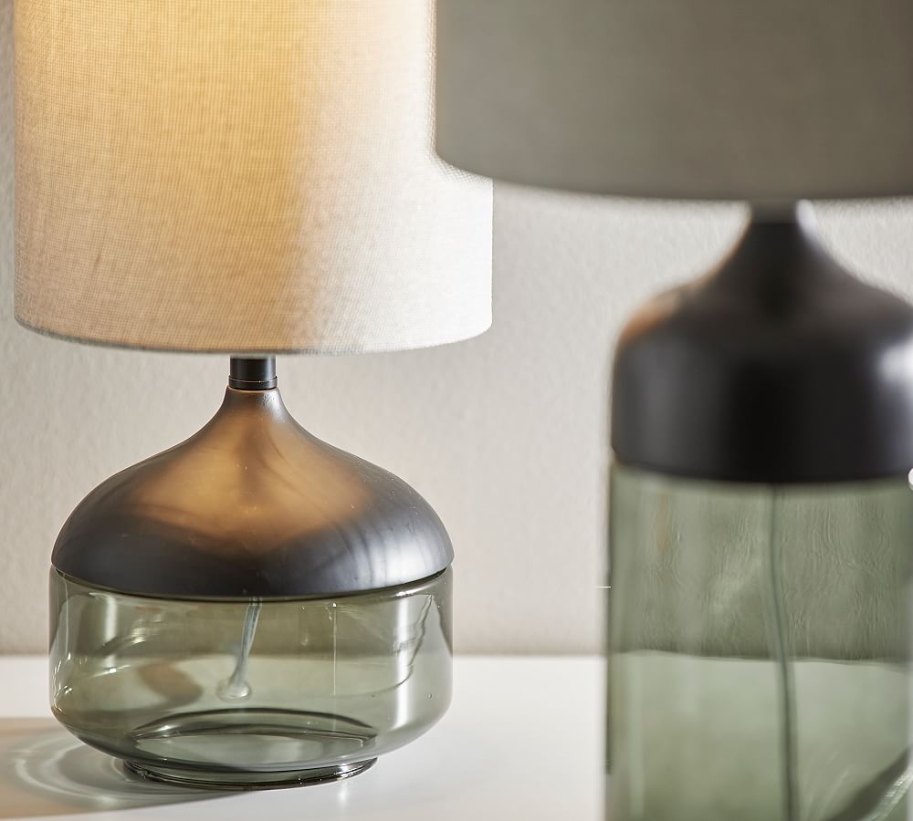 Stephe Glass Table Lamp | Pottery Barn