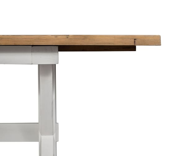 Hart Reclaimed Wood Extending Trestle Dining Table | Pottery Barn