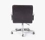 Jace Leather Swivel Desk Chair | Pottery Barn