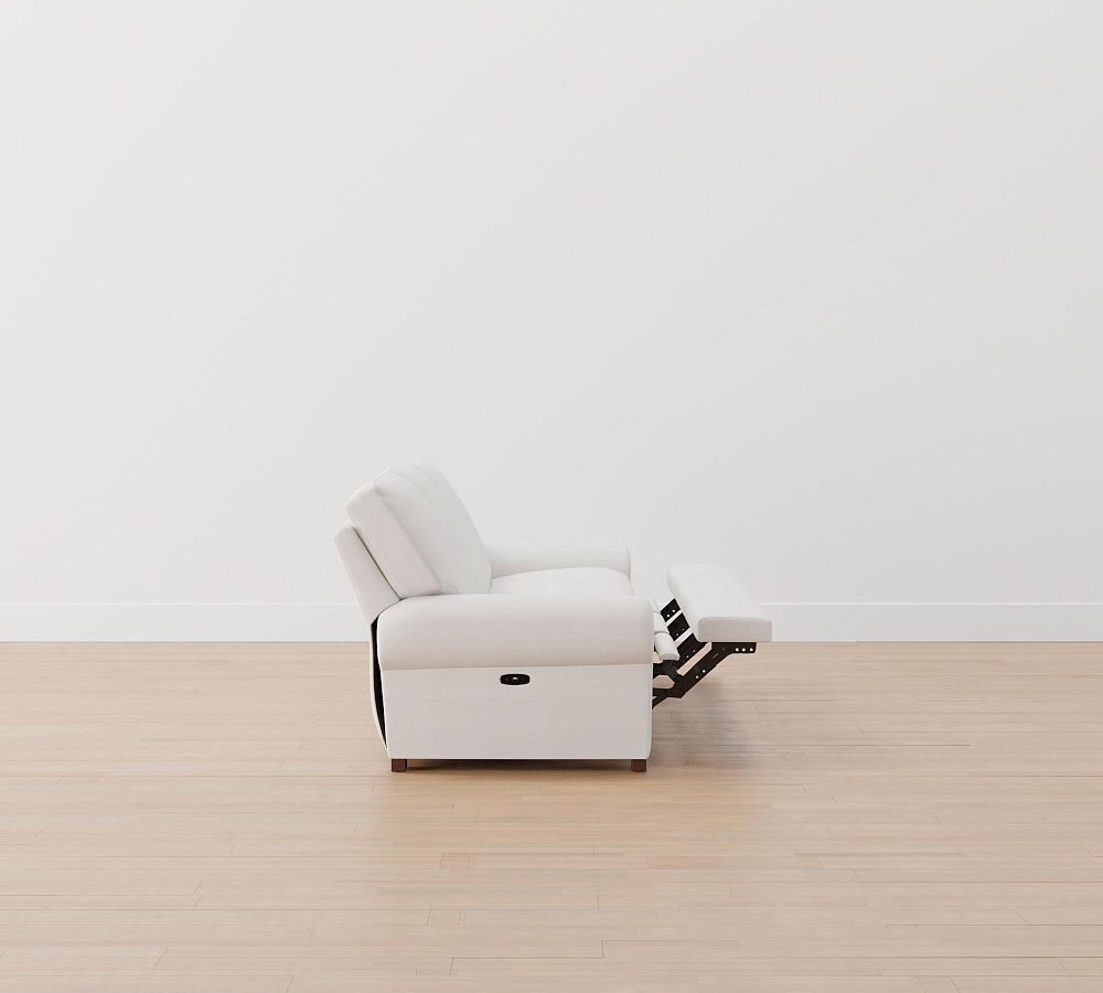 Turner Roll Arm Upholstered Power Reclining Sofa | Pottery Barn