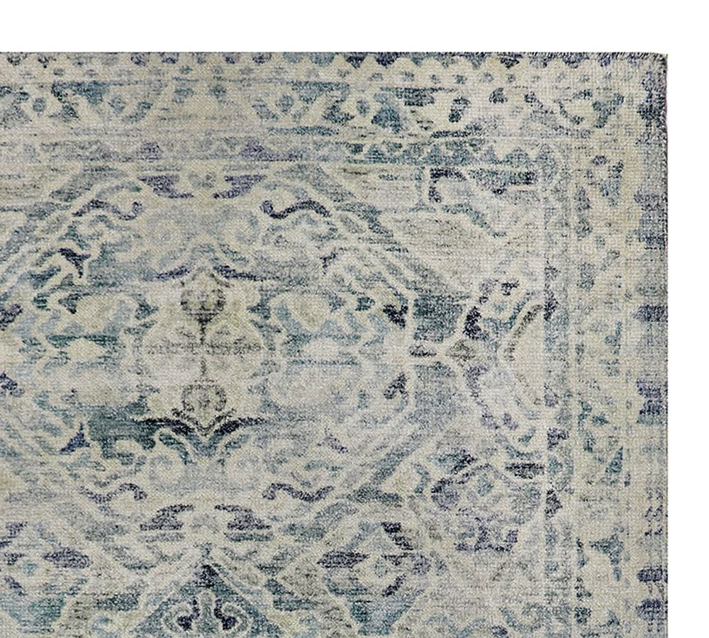 OPEN BOX: Jade Printed Handwoven Rug | Pottery Barn